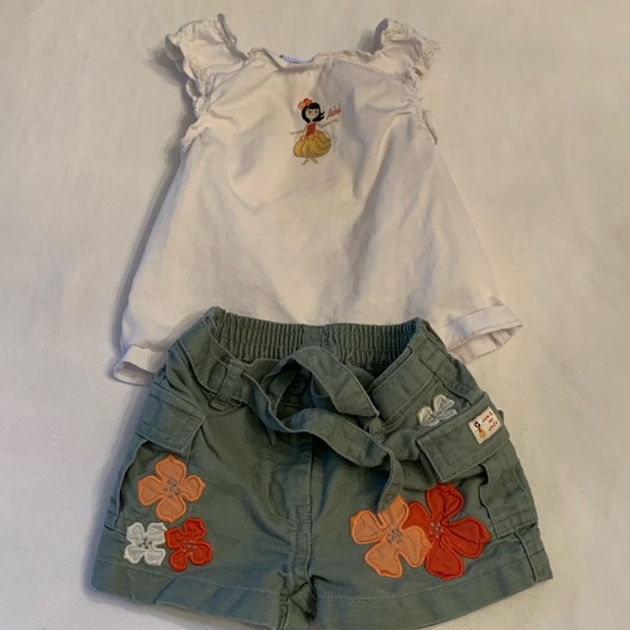 Janie and Jack | Matching Sets | Janie Jack Aloha Top Short Set Size 6 ...
